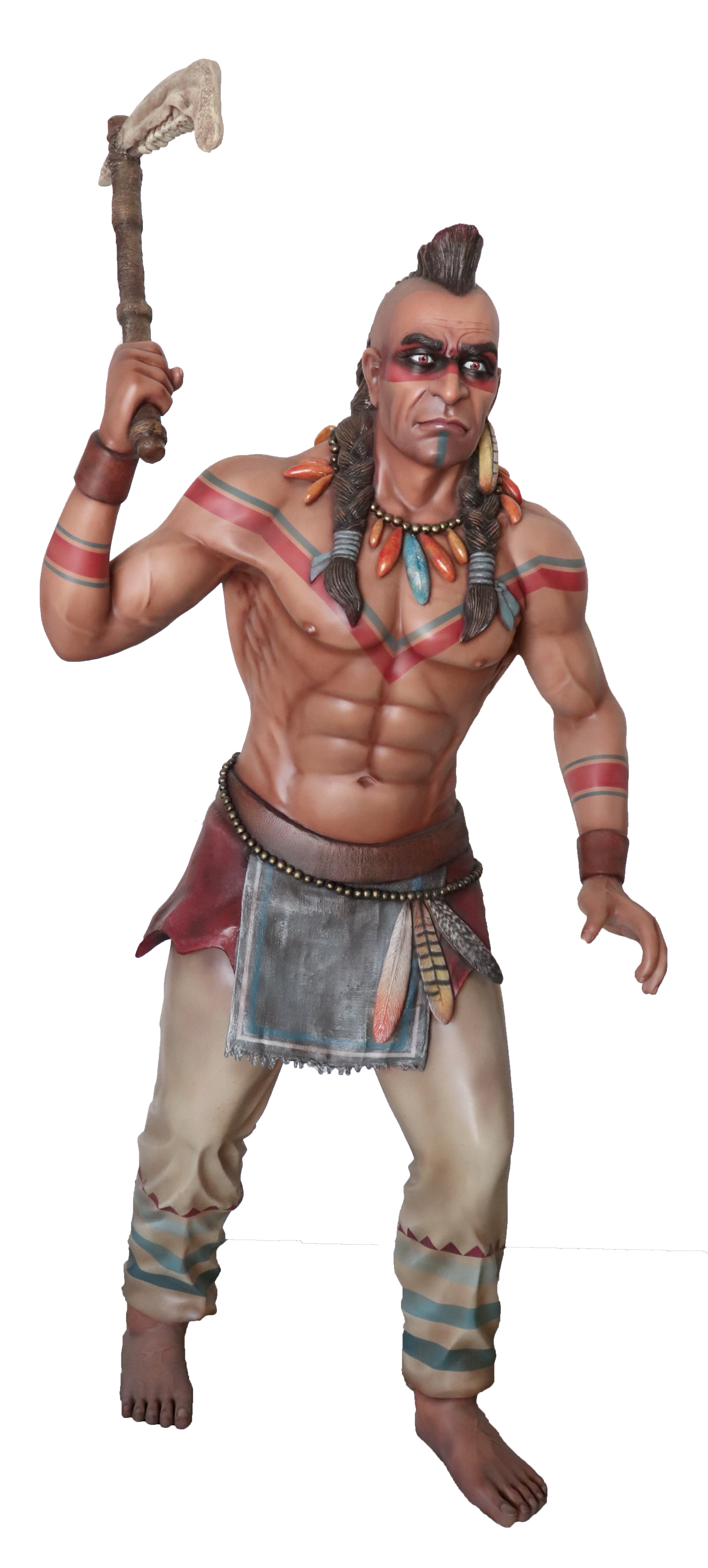 6' War Indian – WinterlandInc