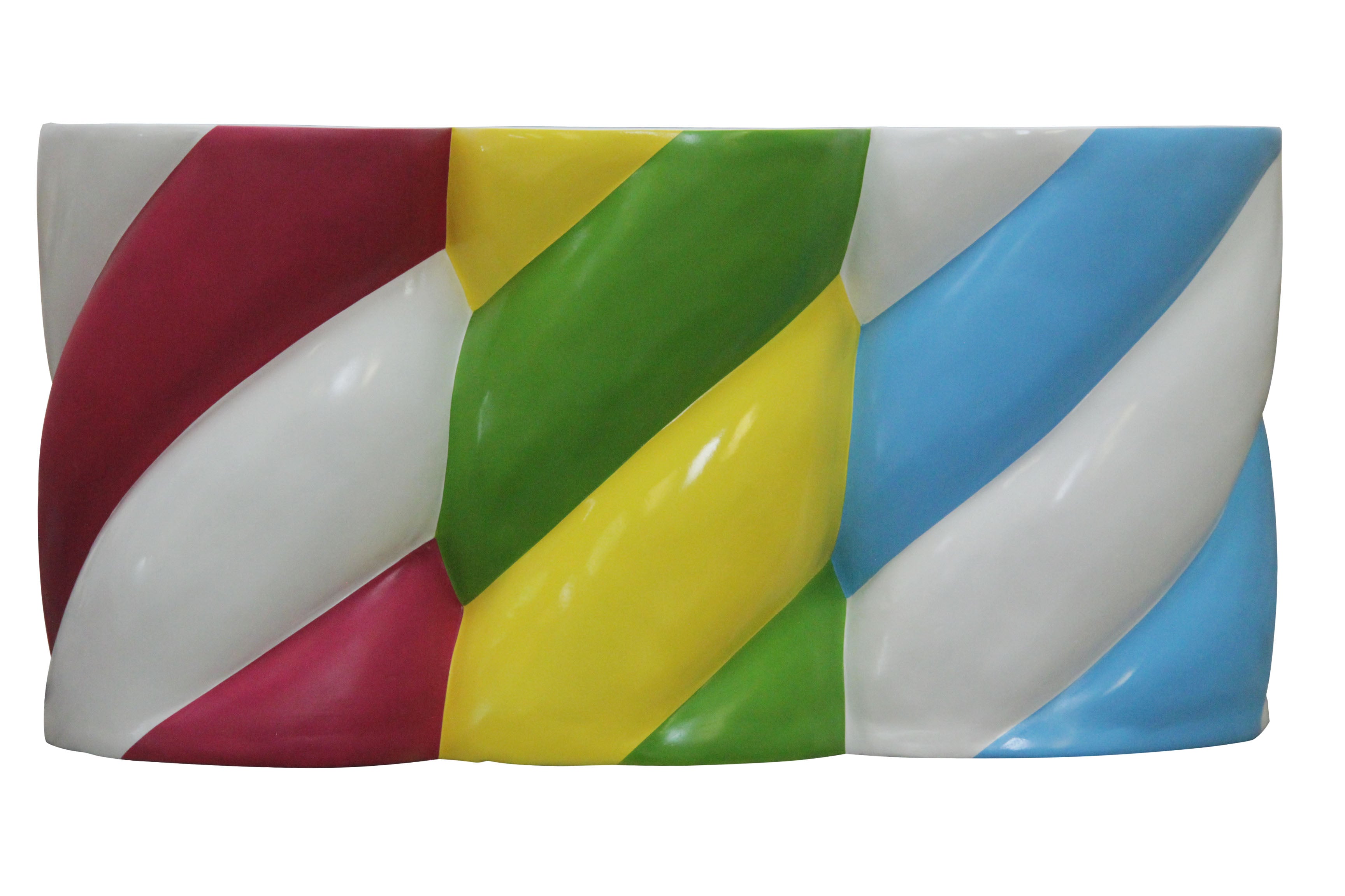 18" Polyresin Marshmallow Double Stool – WinterlandInc